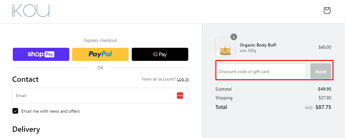 iKOU Coupon: 25% Off Storewide | May 2026