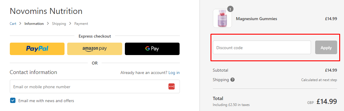 Novomins Discount: Buy 1 Get 1 Free - June 2026
