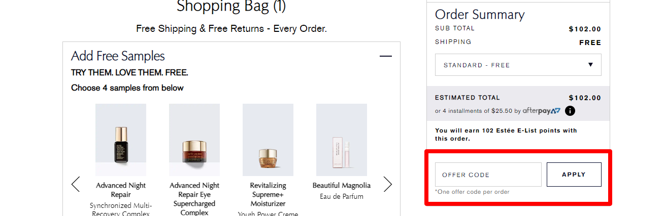 Estee Lauder Coupon and Promo Codes September 2025