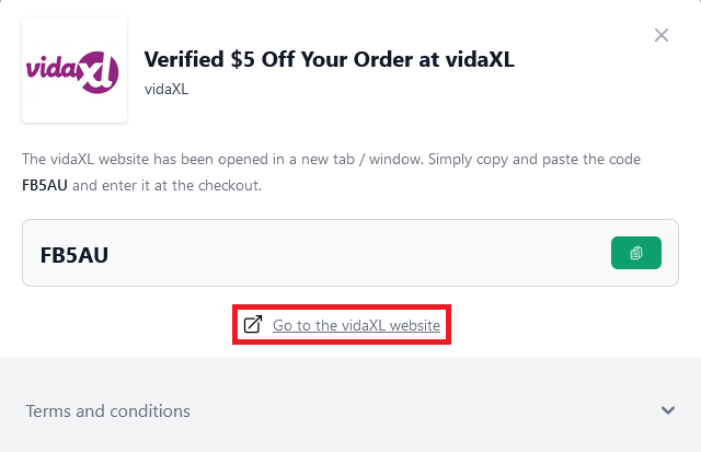 vidaXL Discount - Free Shipping on Orders Over £70 | May 2026