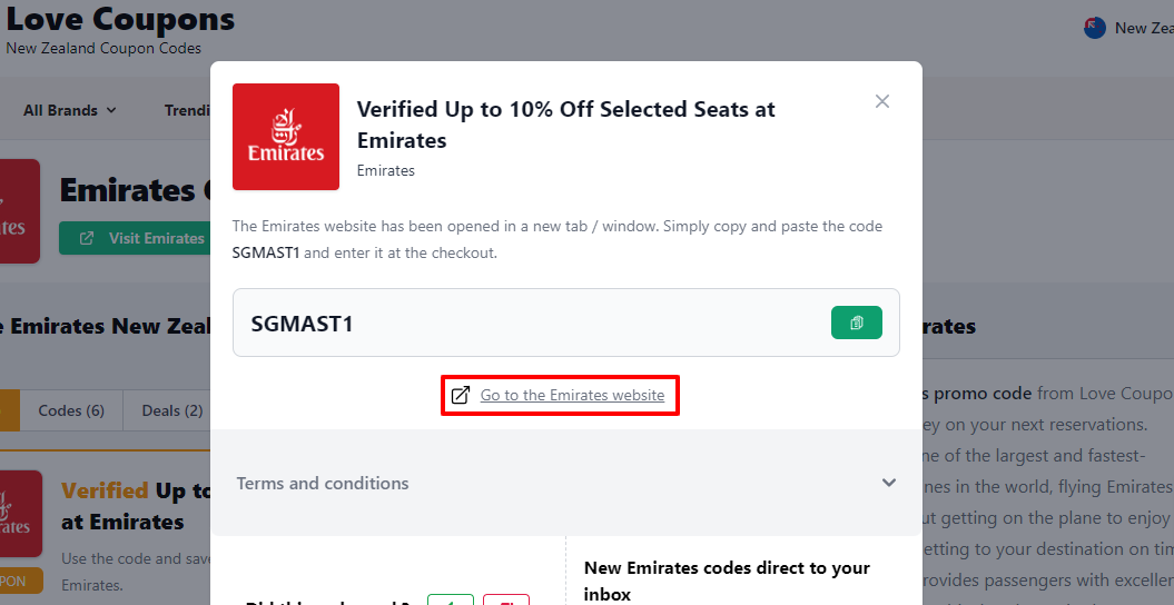 Verified 10% Off | Emirates Promo Codes March 2025