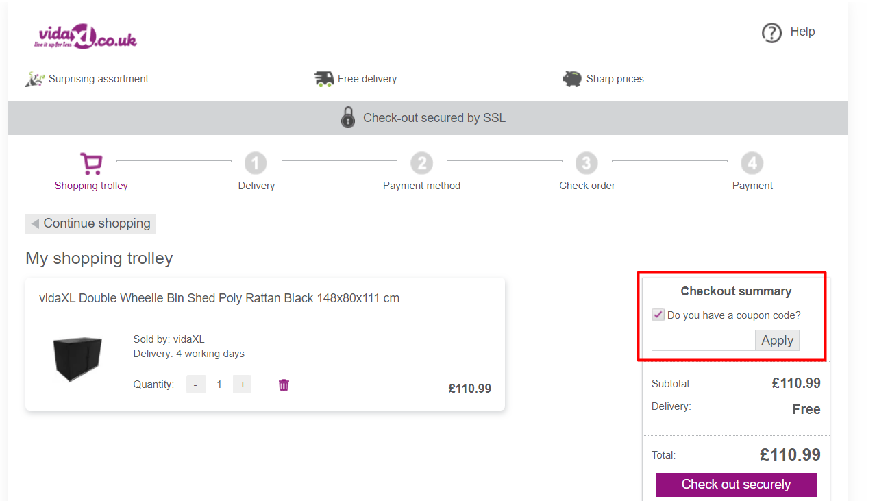 vidaXL Promo Codes June 2020
