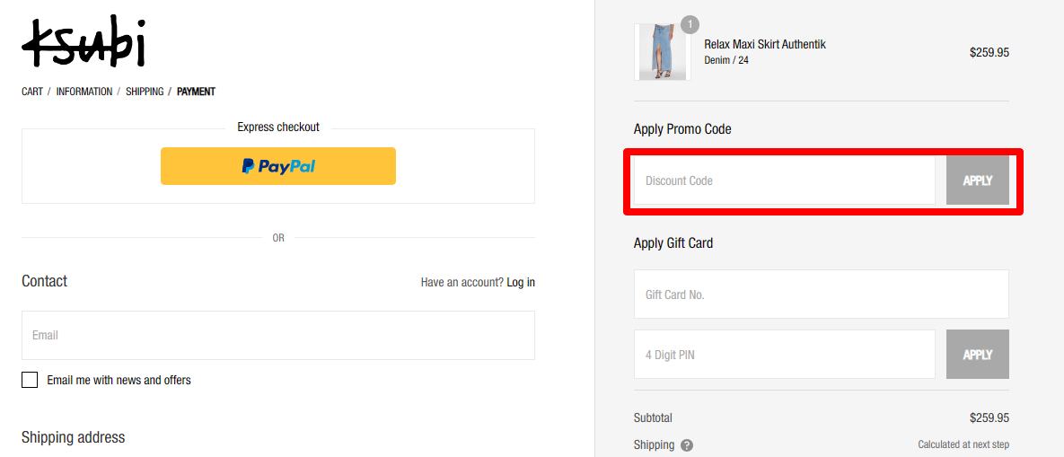 50% off | Ksubi Coupon & Promo Codes December 2025