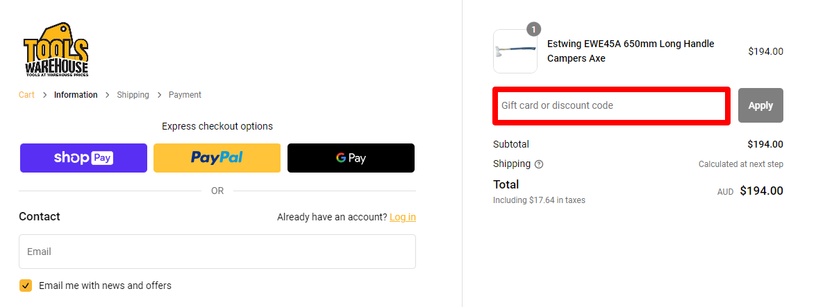 Verified $10 Off | Tools Warehouse Discount Codes & Coupons