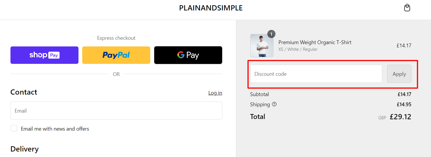 Plainandsimple Discount - £25 Off in June 2026