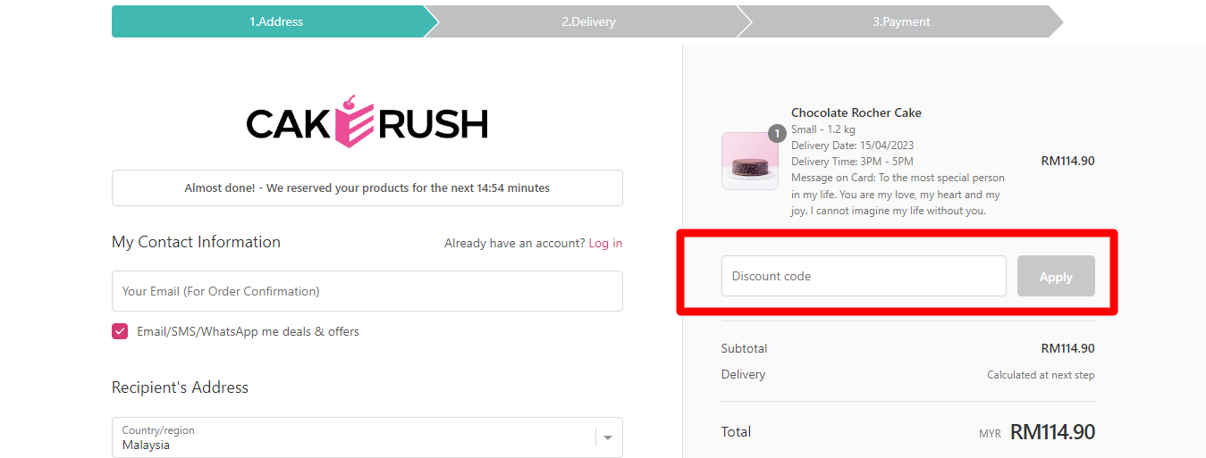 40% Off | Cake Rush Promo Codes December 2025