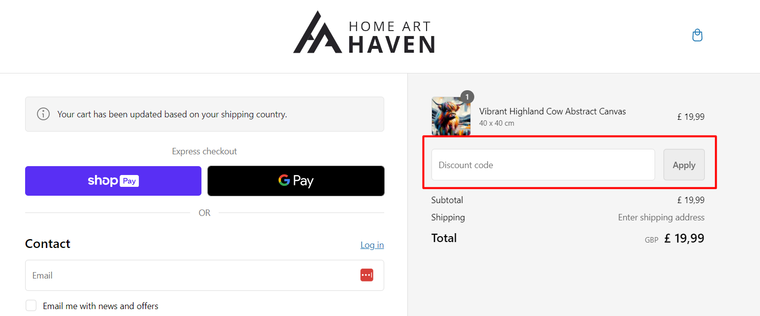 Verified 12% Off | Home Art Haven Discount Code