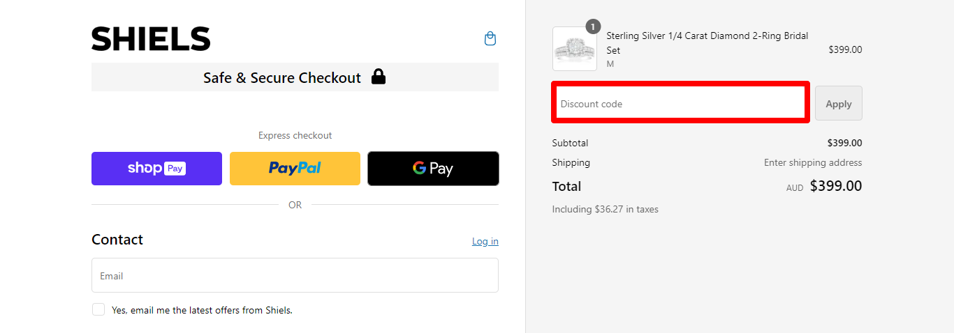50% off | Shiels Coupon Codes for December 2025