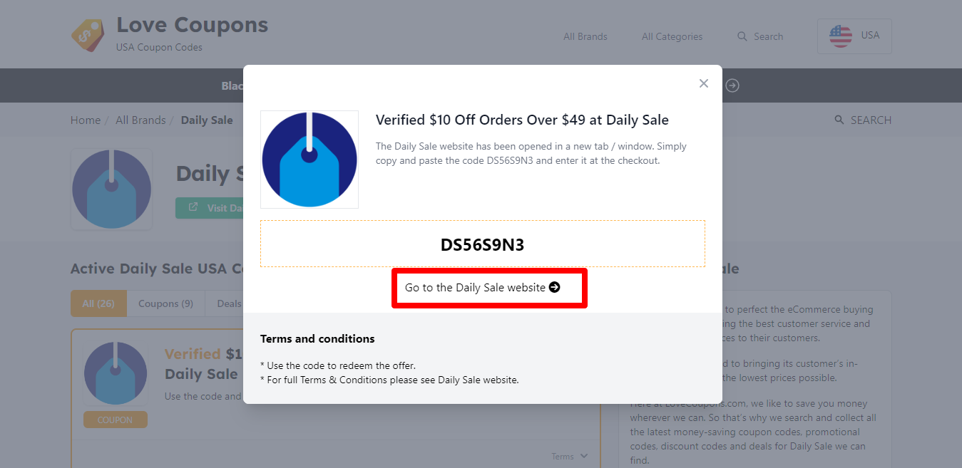 Daily Sale Coupon - Up to 90% Off in May 2026