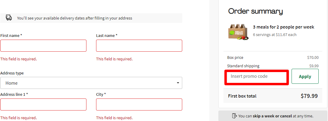 Exclusive $200 Off | HelloFresh Coupon Codes for