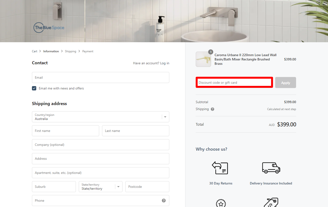 Verified 10% Off | The Blue Space Coupon Codes for