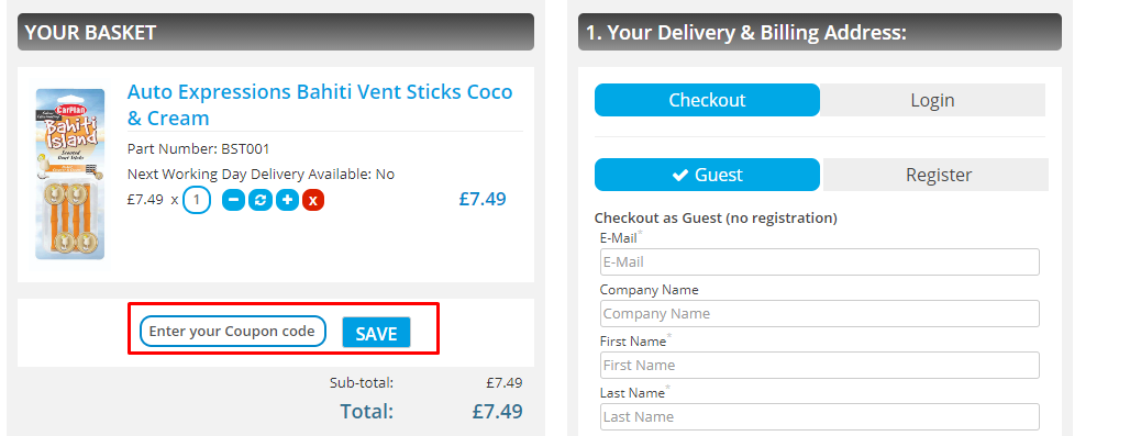 Parts in Motion Voucher & Discount Codes May 2021