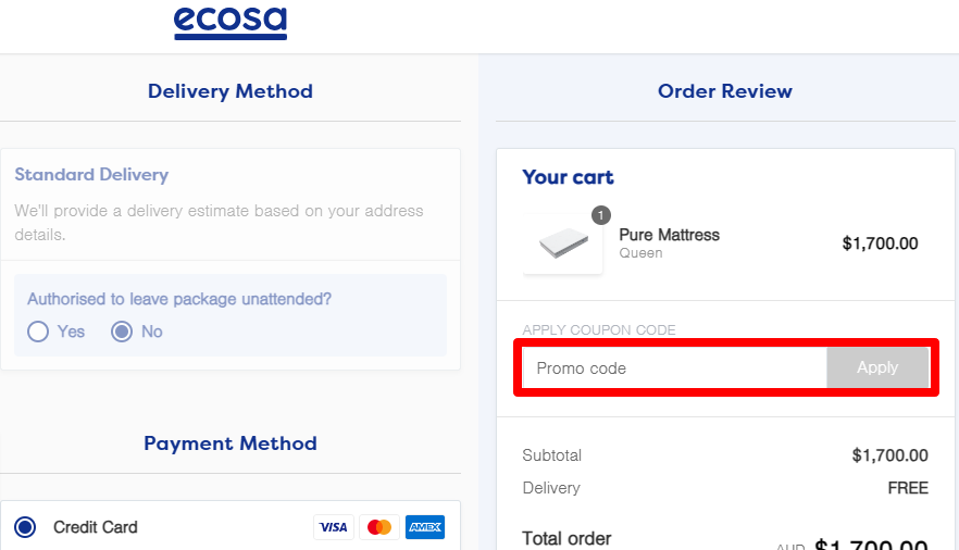 Ecosa Coupon - Save NZ$200 on Mattresses in May 2026