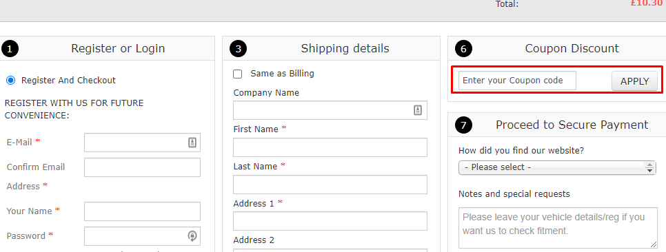 Parts in Motion Discount Code November 2025