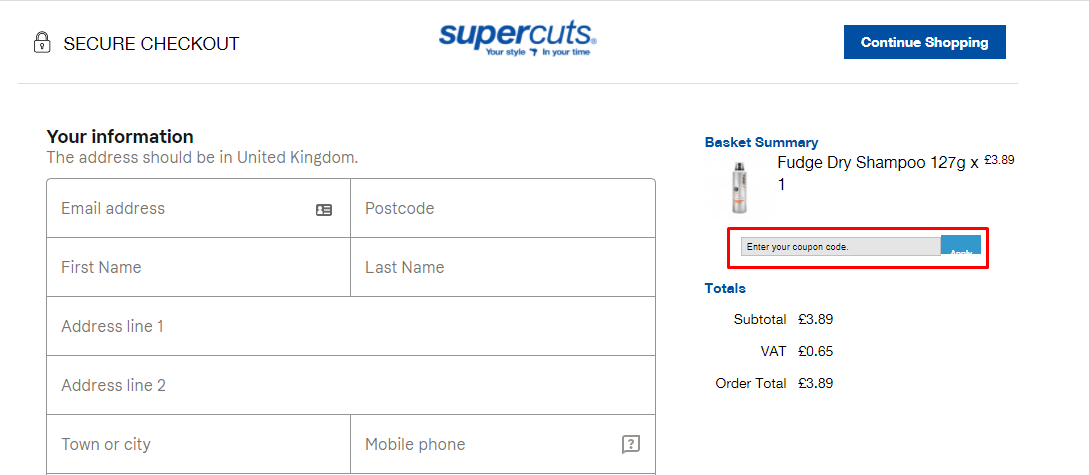 £20 Off | Supercuts Discount Code March 2026