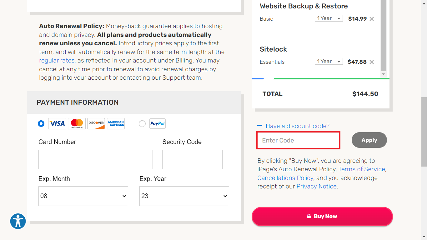 iPage Coupon Codes for December 2025