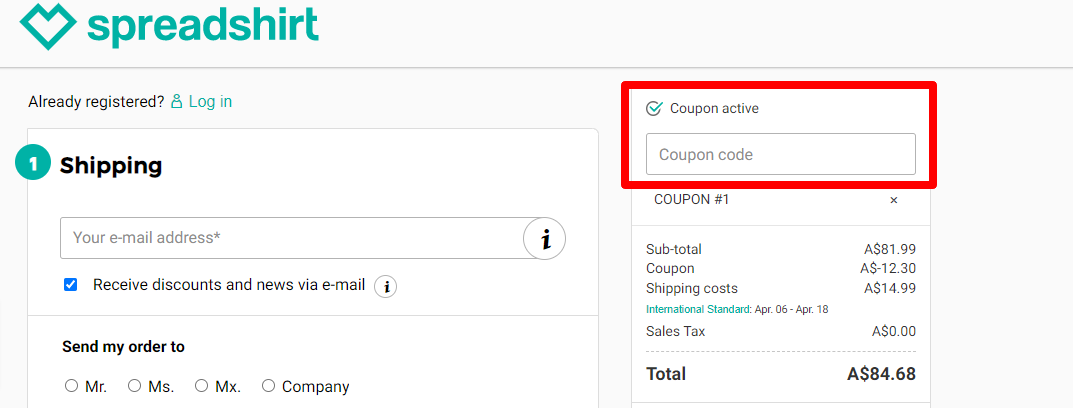 Spreadshirt active coupon codes for May 2024 | news.com.au