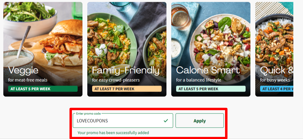 Exclusive $200 Off | HelloFresh Coupon, Promo Codes | LoveCoupons