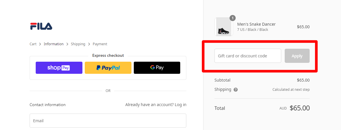 Fila Coupon - Save Up to 70% in May 2026