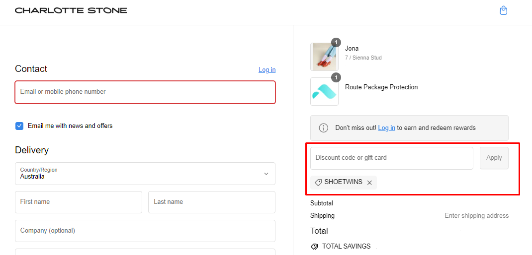 Verified 15% Off | Charlotte Stone Coupon Codes | Love Coupons