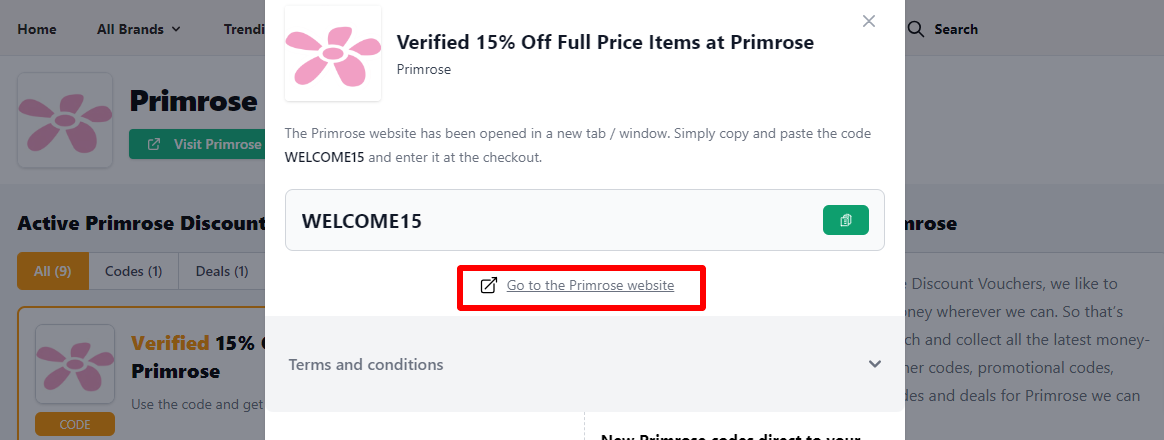 Primrose Discount Code November 2024 | 60% Off