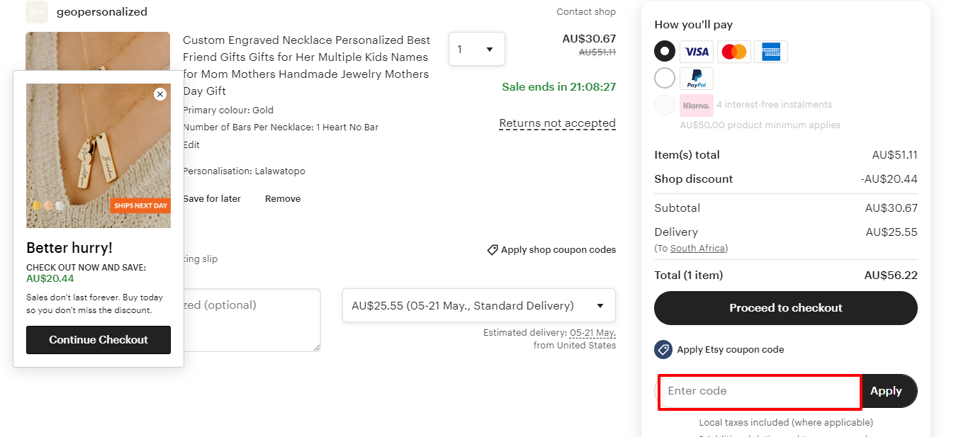 65% off | Etsy Coupon and Promo Codes April 2025