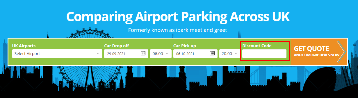 60% off | iPark Airport Parking Discount Code December 2025