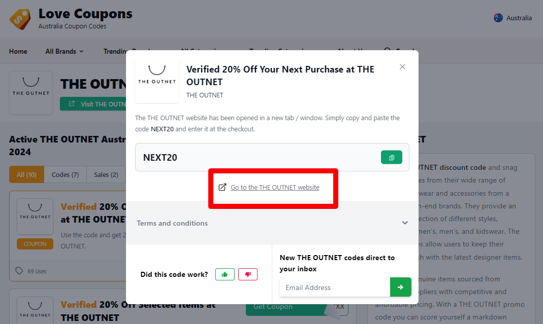 Verified 10% Off | THE OUTNET Coupon and Promo Codes
