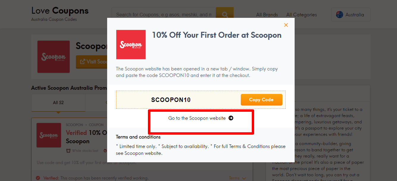 Scoopon Coupon: 10% Off Your First Order | May 2026