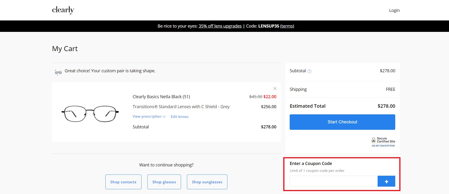 Clearly Coupon & Promo Codes February 2024