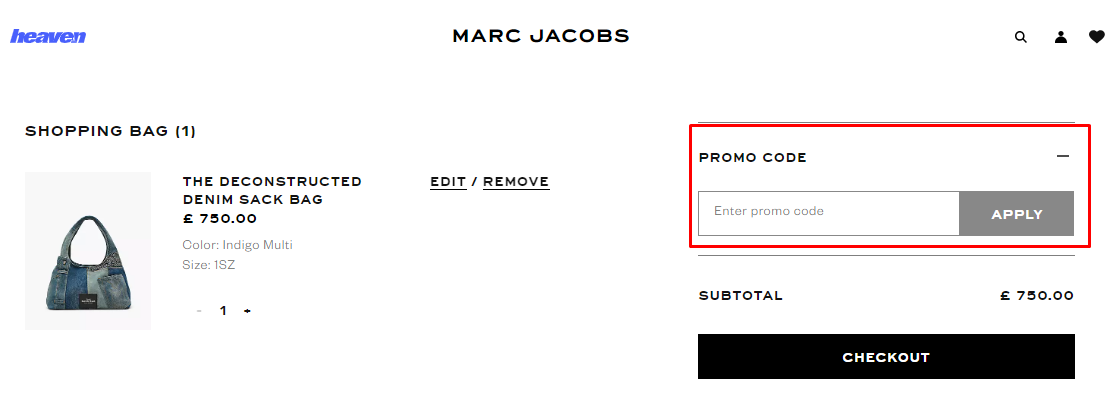 Marc Jacobs Discount Code December 2025 | 30% off