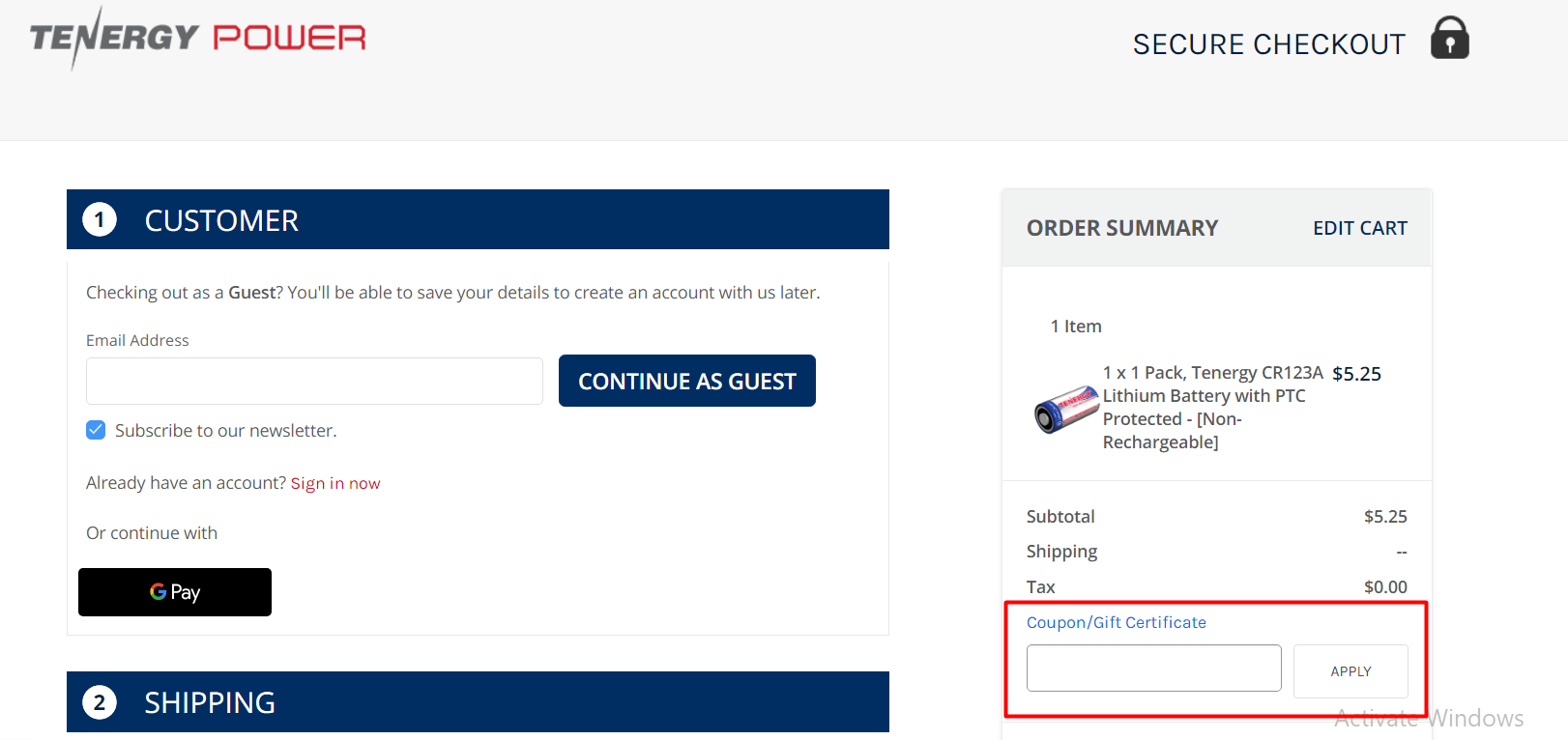 Verified 10% Off - Tenergy Coupon & Promo Codes June 2022
