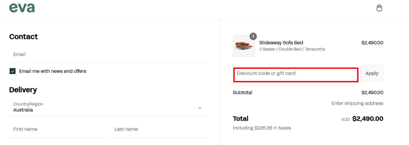 $325 Off | Eva coupon code | discount codes | December 2025