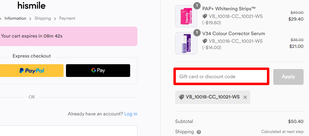 HiSmile Coupon Codes for March 2024