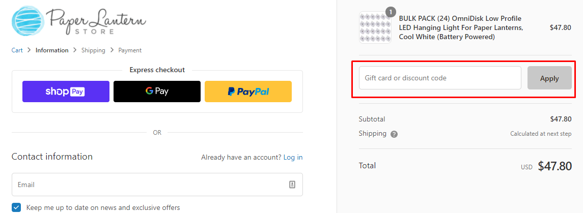 Verified 15 Off Paper Lantern Store Discount Code January 2024