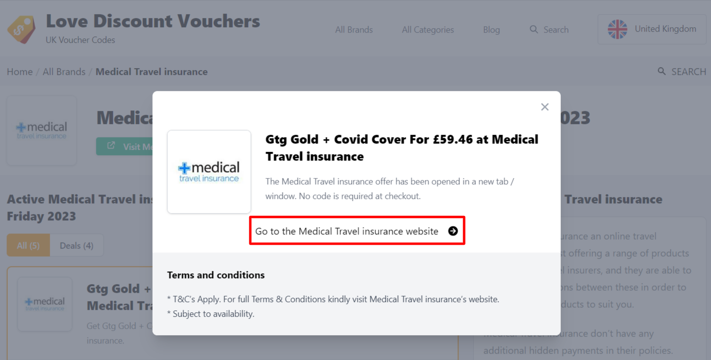 Medical Travel insurance Discount Code January 2026