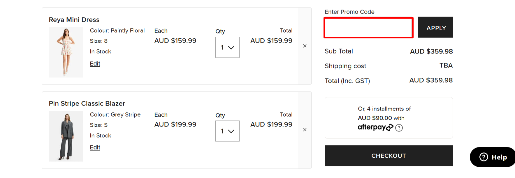 Bardot Coupon Codes for December 2025