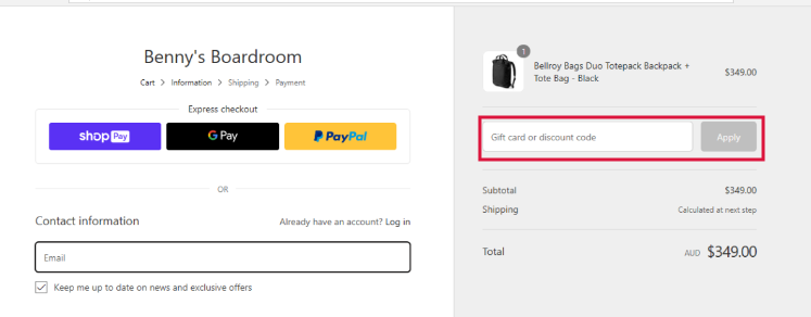 Benny's boardroom Coupon Codes for May 2024