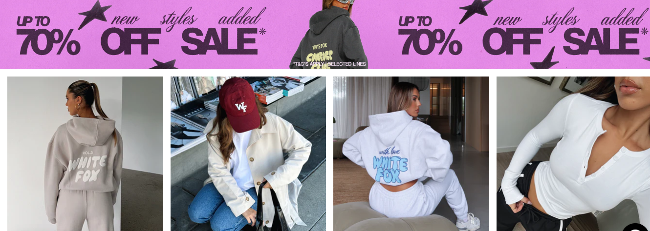 White Fox Discount Code September 2024