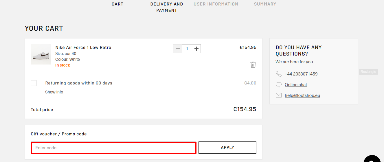 65% off | Footshop Coupon Codes for December 2025