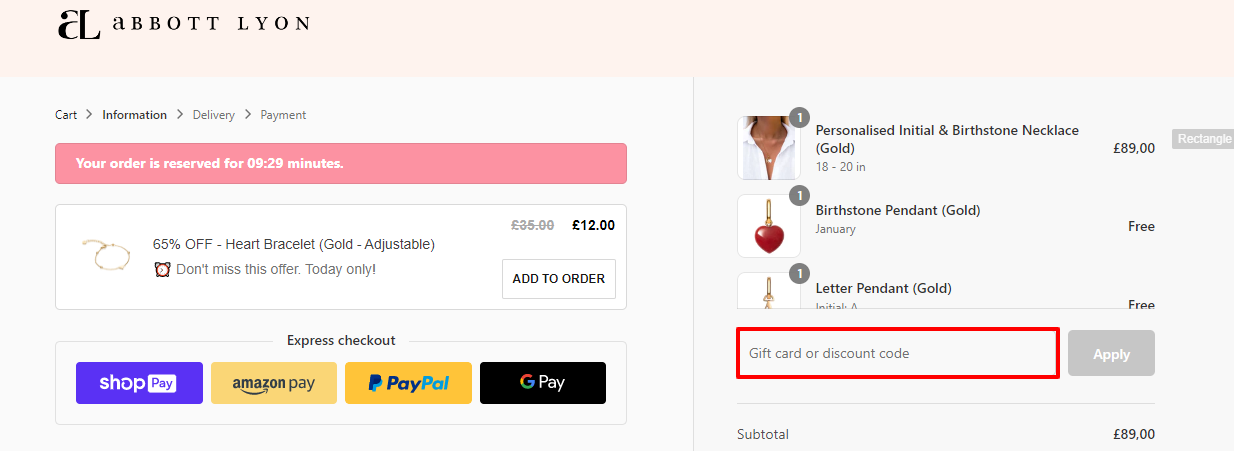 Verified 25% Off | Abbott Lyon Coupon Codes for