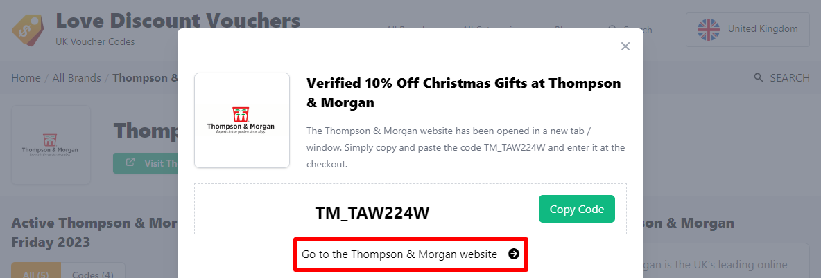 Verified £20 off | Thompson & Morgan Discount Code