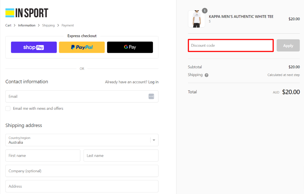 Verified 40% Off | InSport Discount Code | InSport Code