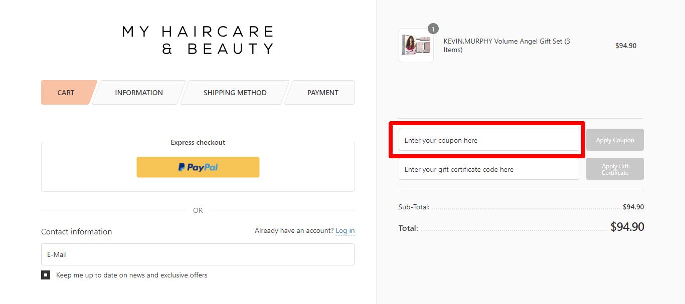 5% Off | My Haircare & Beauty Coupon Codes for