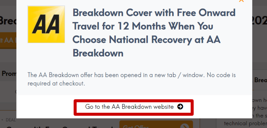 10% Off | AA Breakdown Discount Code January 2025