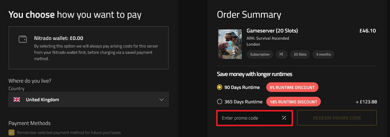 Nitrado Promo Code | October 2025